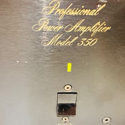 BGW Model 350 Power Amplifier - Channel 2 NOT WORKING - | Reverb