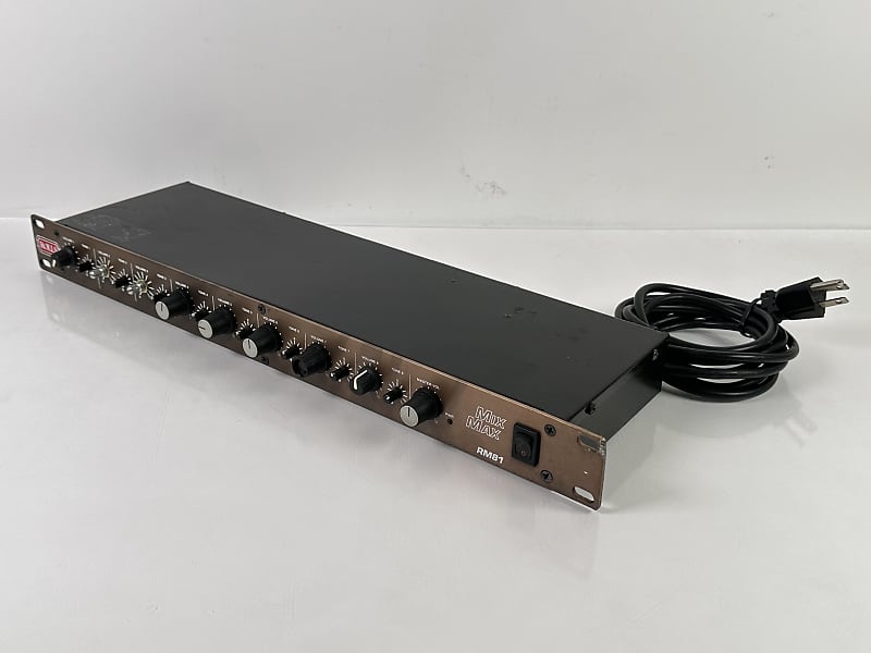 Rolls Mix Max Model RM81 8 Port Microphone/Line Mixer | Reverb Canada