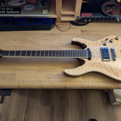 Mitchell MD400 neck thru body electric guitar | Reverb