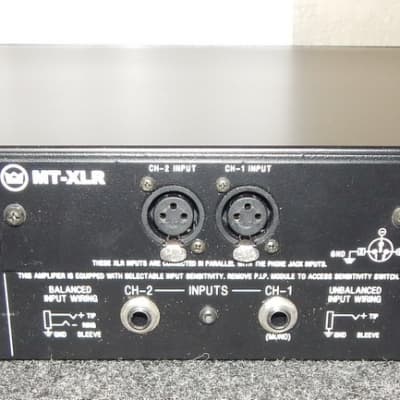 Crown Powertech 3.1 power amplifier | Reverb