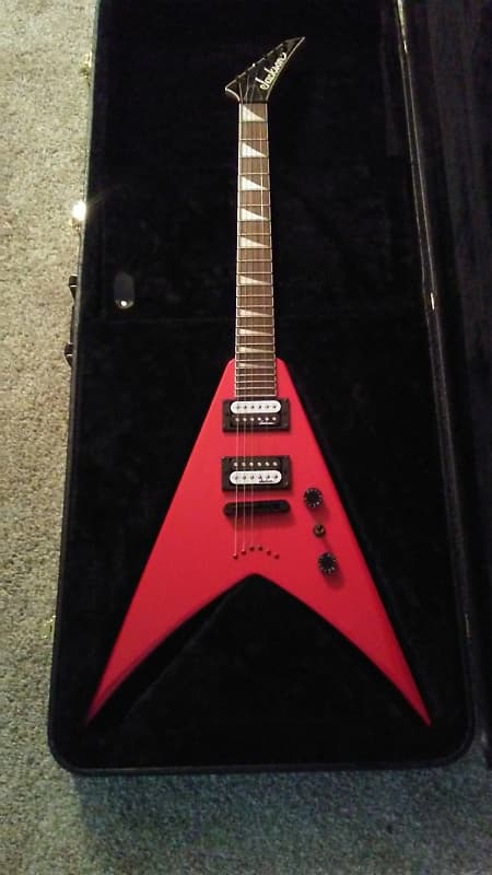 Jackson JS32 King V Ferrari Red | Reverb