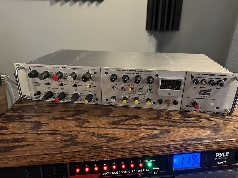 Orange County CLX Compressor / Stressor 1980 - Aluminum | Reverb