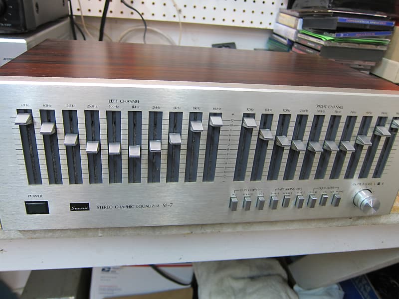Sansui SE-7 Stereo Graphic Equalizer 20 Bands, 32Hz-16Khz, | Reverb
