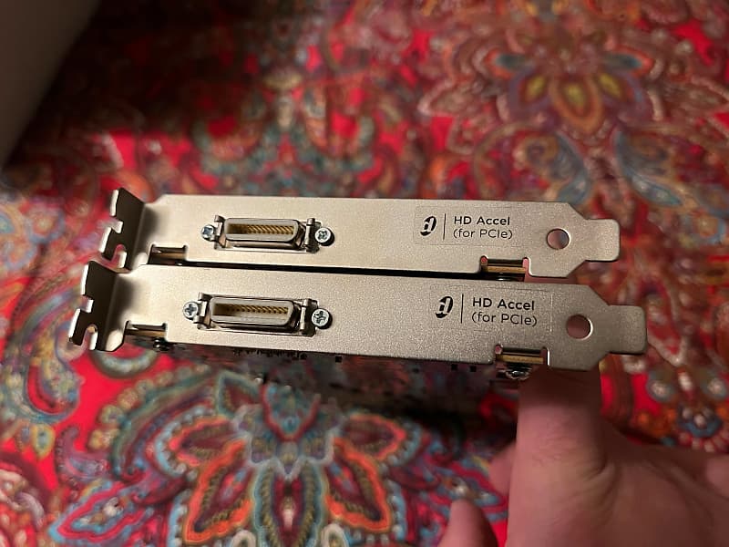 2 Digidesign HD Accel PCIe Pro Tools HD Cards | Reverb
