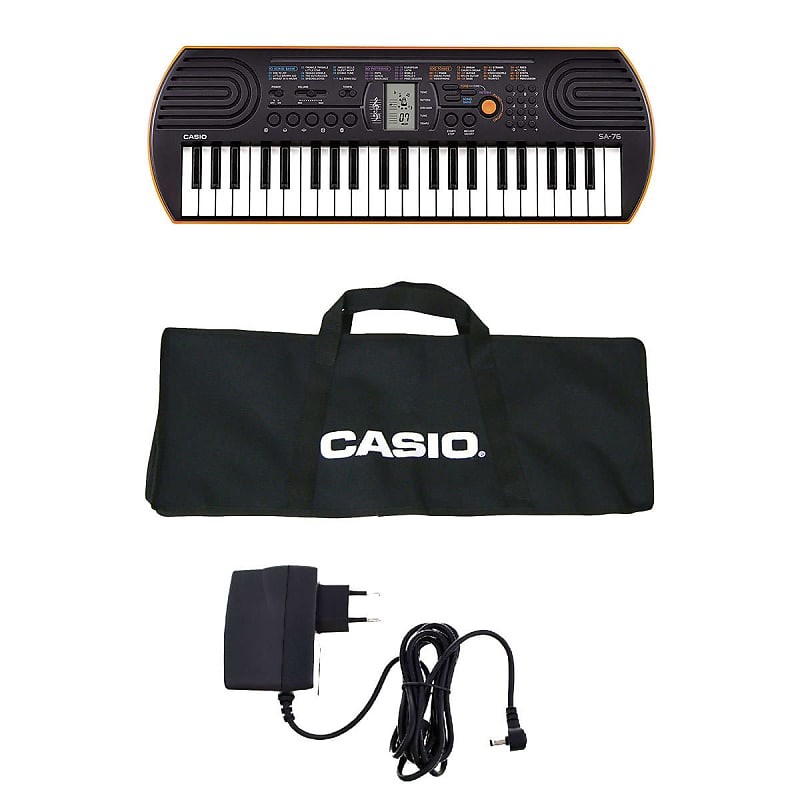 Casio SA76 con Borsa e Alimentatore | Reverb