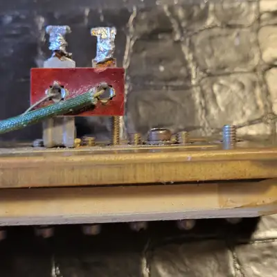 Vintage 1950's Guild Franz P90 Guitar Pickup Set with cream | Reverb