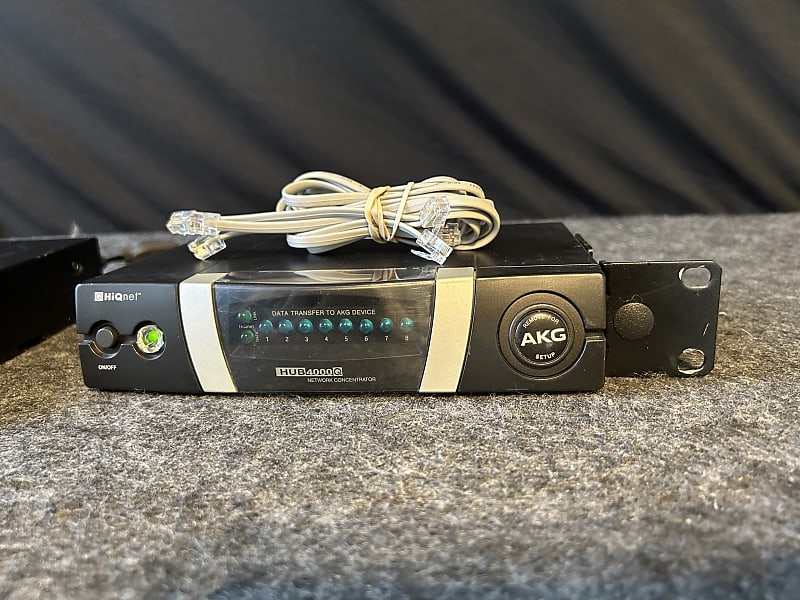 AKG AKG HUB 4000 Q HiQnet Ethernet Interface w/ Extras | Reverb