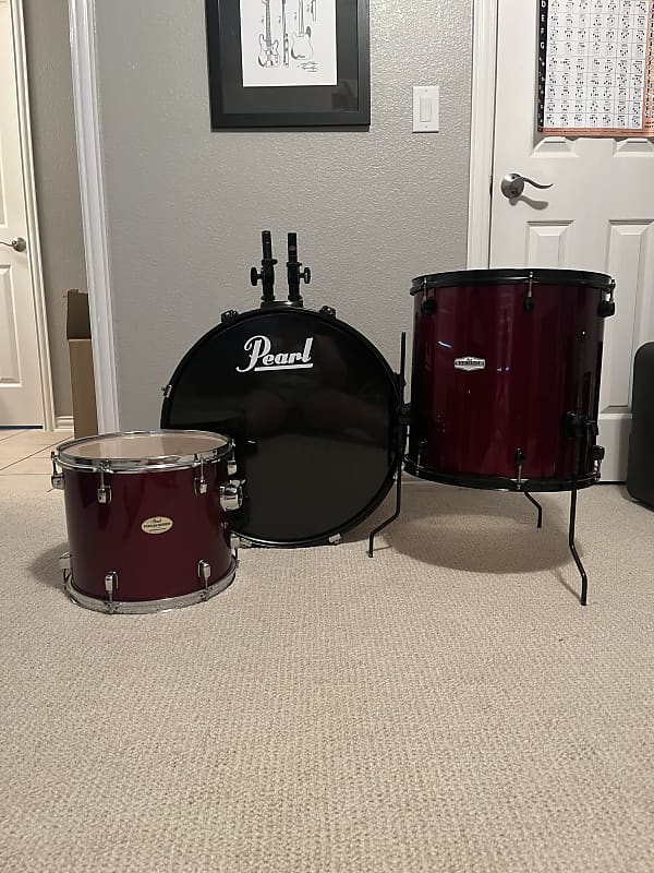 Pearl Forum Series Early 2000s - Red | Reverb