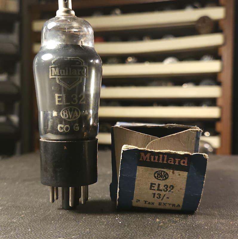 Mullard EL32 BVA - Nos Vintage Tube Valve | Reverb