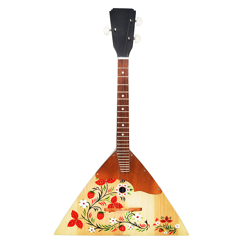 New Balalaika Prima 3 strings Handpainted made in Ukraine by | Reverb