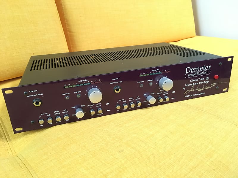 Demeter VTMP-2c Limited Edition Vacuum Tube Mic Preamplifier, | Reverb
