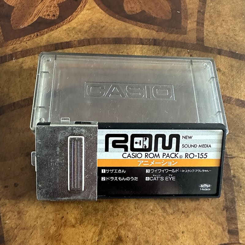 Casio RO-155 Anime Rare Japanese Domestic ROM Pack - Vintage | Reverb