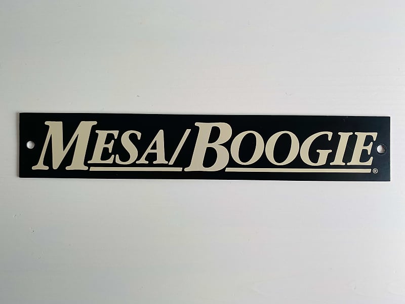 Mesa Boogie Logo Plates OEM (Mark i, ii, iic+, iii, iv) | Reverb