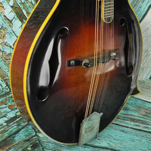 c. 1980 Kentucky KM1000 KM-1000 Mandolin Vintage Sunburst | Reverb