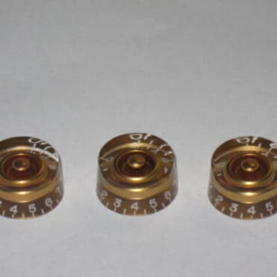 THREE new genuine Gibson GOLD SPEED KNOBS (ONLY 3 of the 4 | Reverb