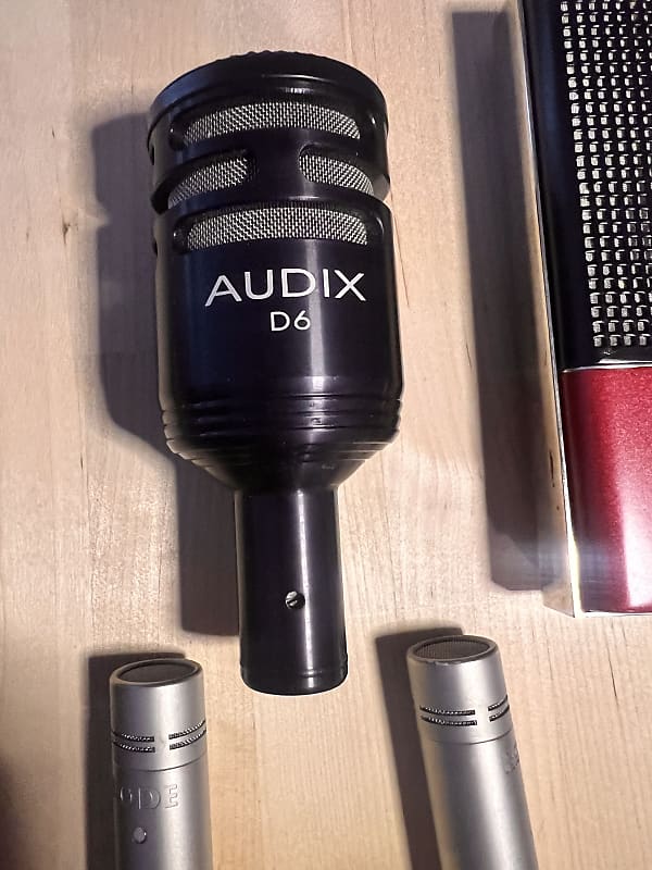 Audix D6 Dynamic Kick Drum Microphone - Black | Reverb