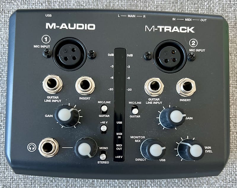 M-Audio M-Track Two-Channel USB Interface | Reverb