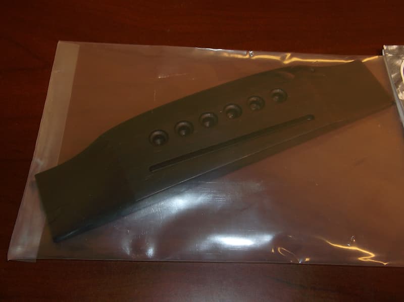 Lefty Left-Handed Acoustic Guitar Bridge, 1mm Oversized, | Reverb