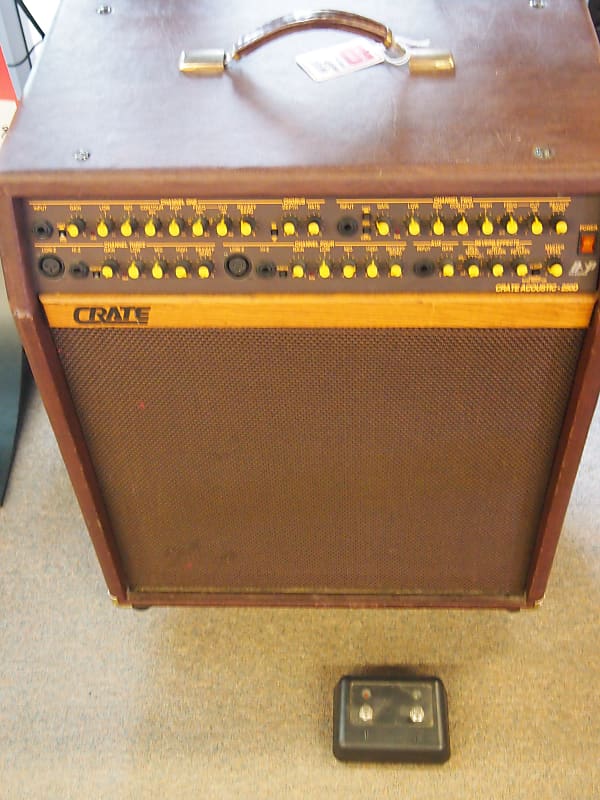 Crate CA-250D Acoustic Guitar Instrument Amplifier Combo Amp | Reverb