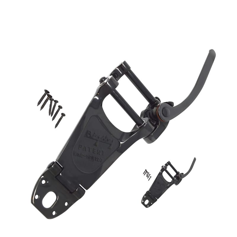 BIGSBY® B7 VIBRATO TAILPIECE, Black, Right-Hand -NEW | Reverb