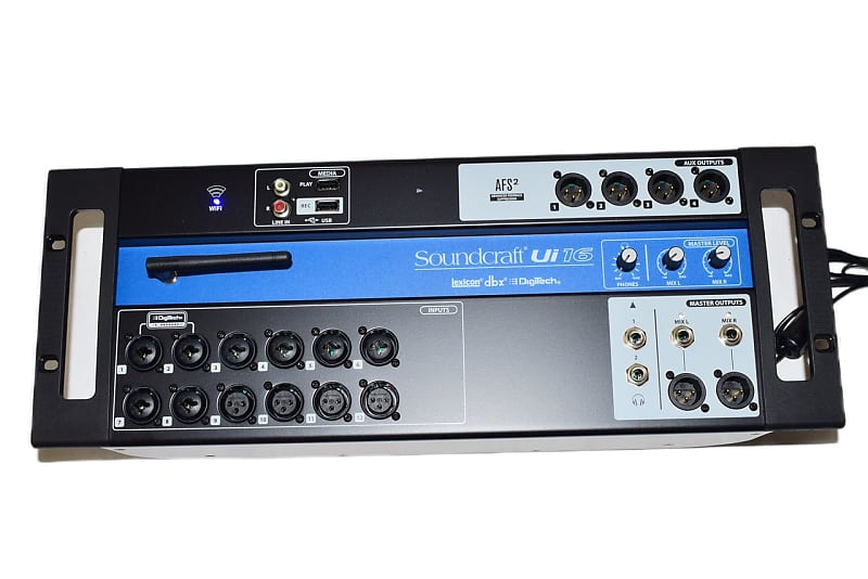 Soundcraft Ui16 16-channel Remote-controlled Digital Mixer | Reverb