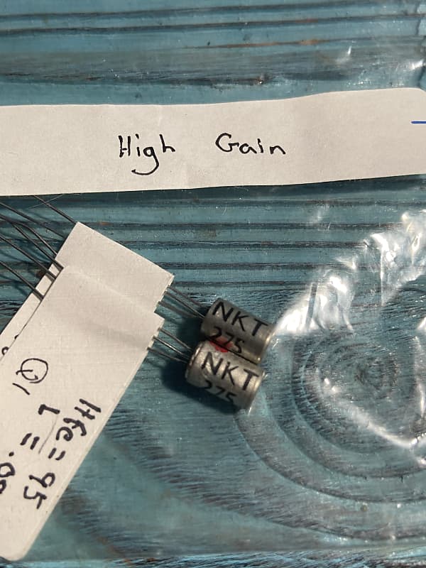 NOS Newmarket NKT275 Red Dot Germanium Transistor Pair - High | Reverb