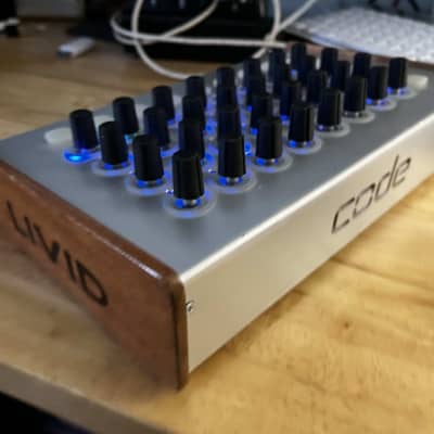 Livid Code V2 open source midi controller 2000s - wood, | Reverb