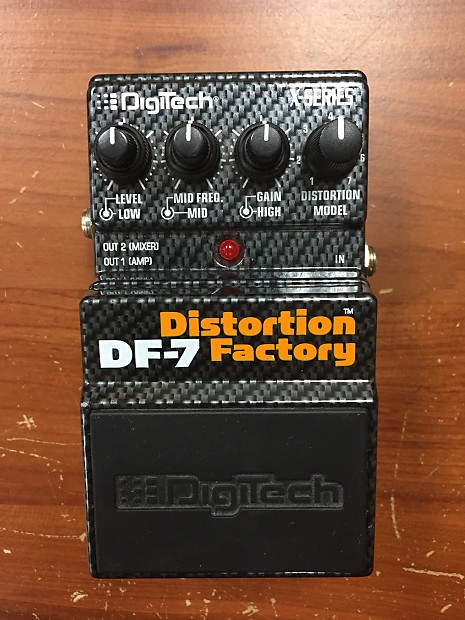 DigiTech DF-7 Distortion Factory Black | Reverb