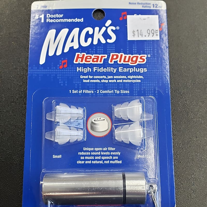 Mack's Hear Plugs | Reverb
