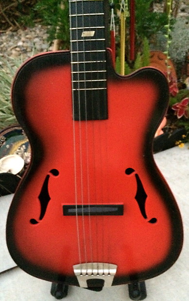 RARE VINTAGE 50'S/60'S SEARS FIREBALL PLASTIC SIX STRING | Reverb