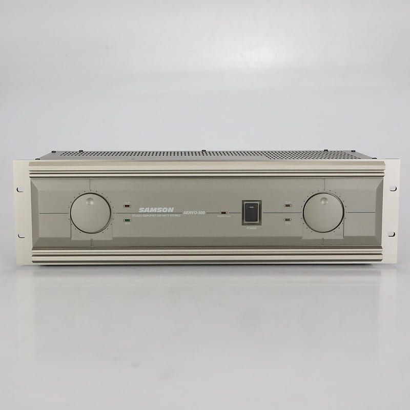 Samson Servo-500 Studio Power Amplifier Amp 250 Watt Stereo | Reverb