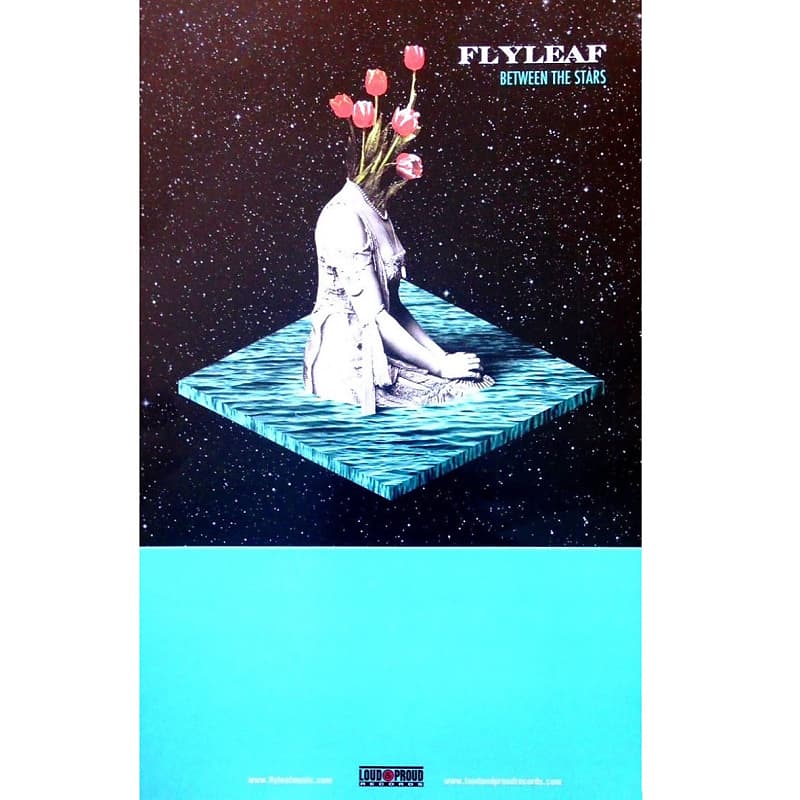 FLYLEAF - Between The Stars Ltd Ed New RARE Tour Poster! IN | Reverb