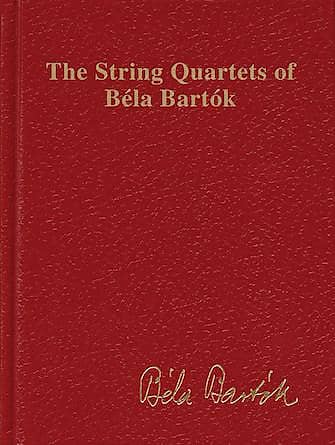 The String Quartets Of Bela Bartok Complete Study Score Study | Reverb