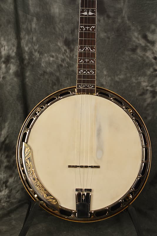 Custom Mastertone Style Handmade 5 string Banjo w Flame Maple | Reverb