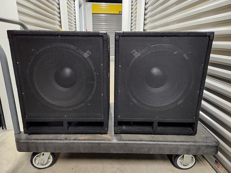 Seismic/Dayton Audio Two 15 Inch Neodymium Subwoofers 800 | Reverb