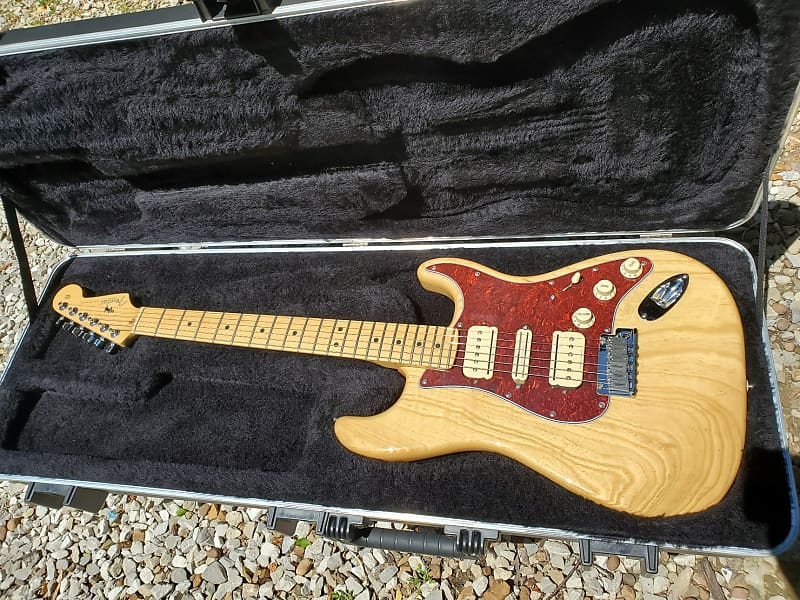 Fender Corona California Stratocaster 2001 Natural Ash | Reverb