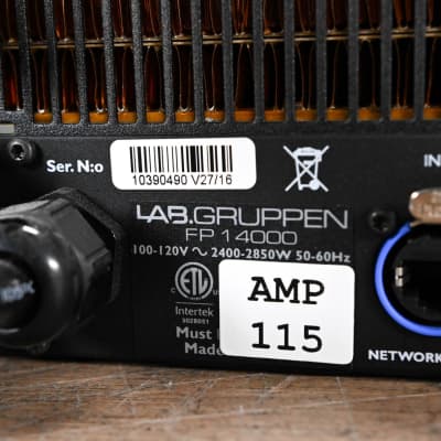 Lab Gruppen FP14000 14,000W Two-Channel Power Amplifier | Reverb