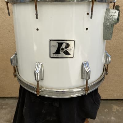 Rogers 15x12” rack tom 1970s White Cortex | Reverb