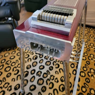 MSA Classic S-10 10 String Pedal Steel Guitar 1970s Cherry | Reverb