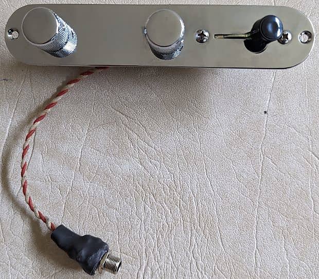 920D Custom Telecaster Control Plate T7W-C 2021 - Chrome | Reverb
