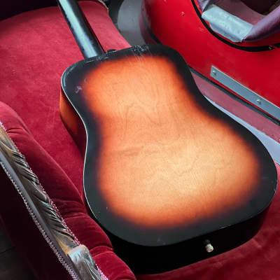 Egmond 1960s Short Scale Vintage 12 String Acoustic Guitar - | Reverb