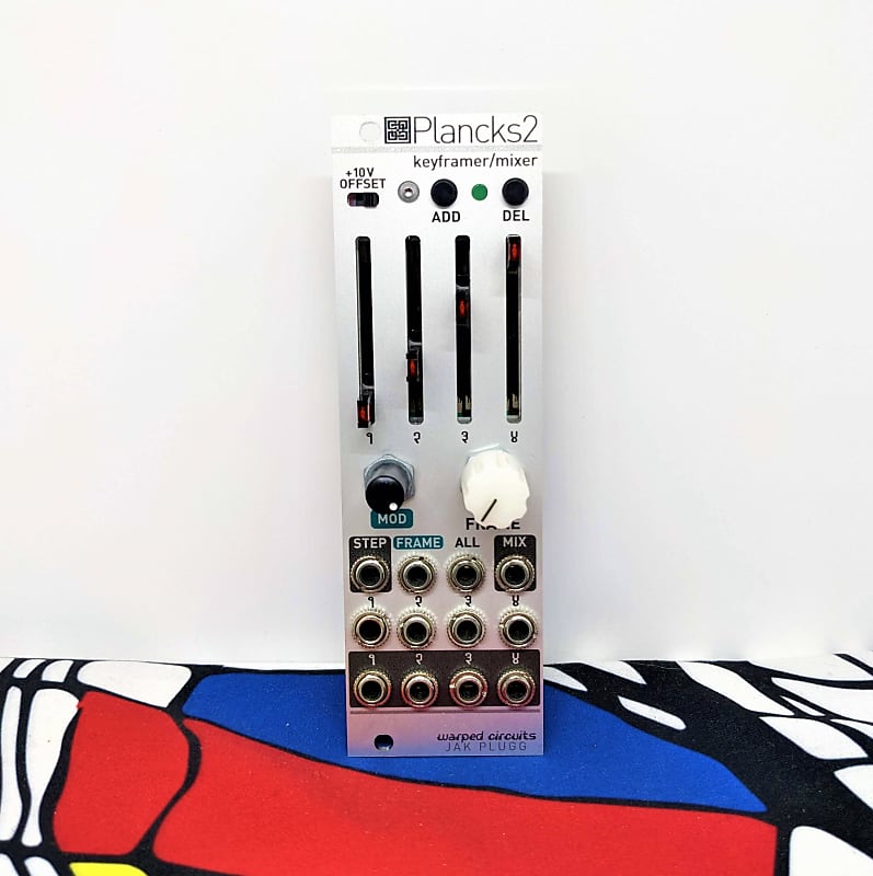 Warped Circuits Plancks 2 // micro Mutable Instruments Frames | Reverb