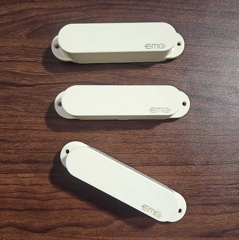 EMG SA Single Coil Pickups Ivory (NO Wiring, Electronics, or | Reverb