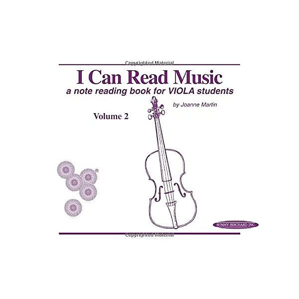 I Can Read Music: A Note Reading Book for Viola Studenys: Vol | Reverb