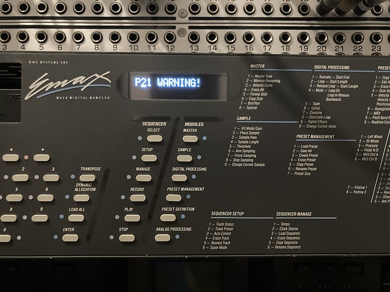 E-MU Systems Emax rack | Reverb