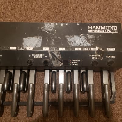 Hammond XPK-100 Pedalboard Late 90s - Black | Reverb