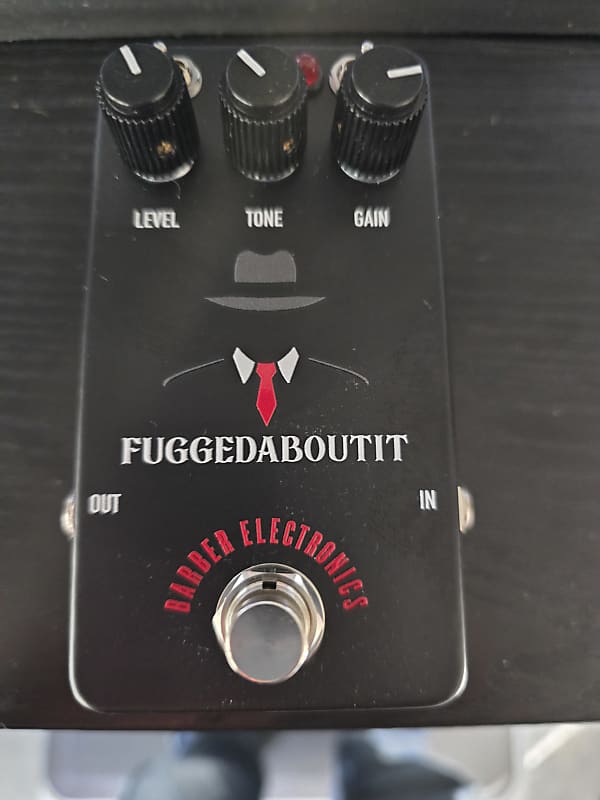 Barber FUGGEDABOUTIT - Killer overdrive/distortion pedal with | Reverb