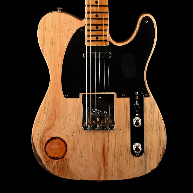 Fender Custom Shop Exotic 1952 Telecaster Sugarpine Relic | Reverb