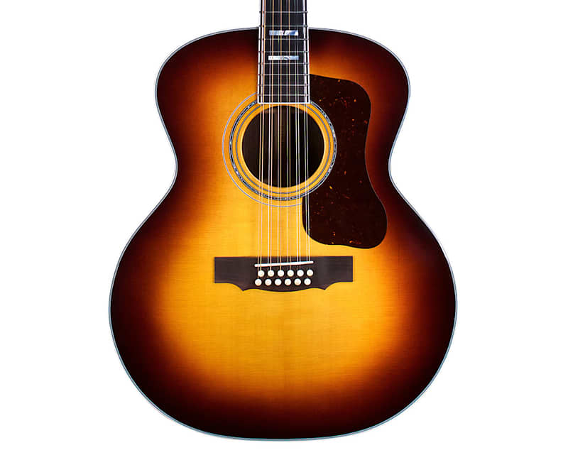 Guild USA F-512 12-String Jumbo A/E Guitar w/LR Baggs Anthem | Reverb