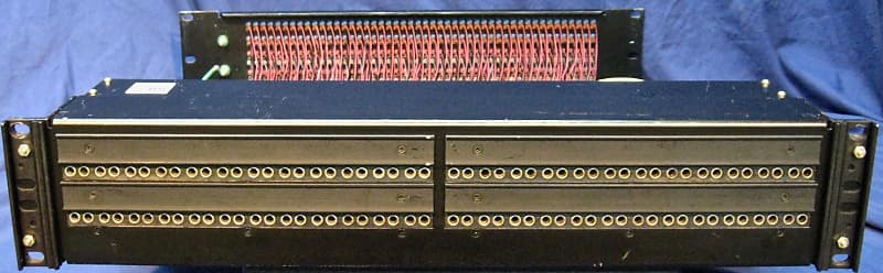 ADC BJF403-4MKII Bantam patch panel 1998 Black | Reverb